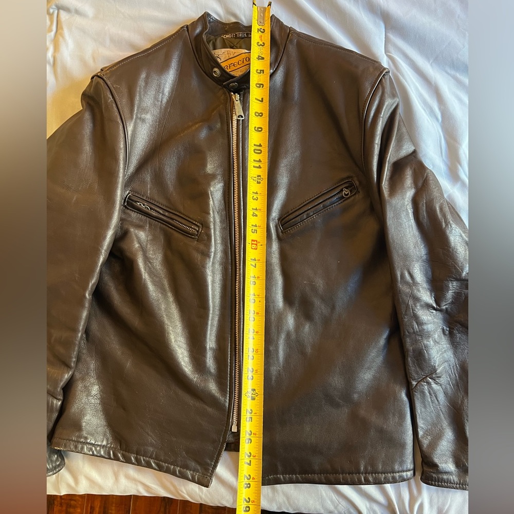 Vintage Schott Nyc Cafe Racer Jacket - Gem